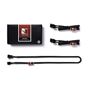 Noctua NA-SEC3, 4-pin Fan Extension Cables (60cm, Black)