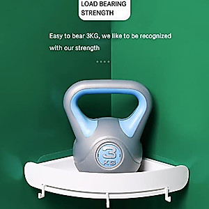 Corner Shower Caddy Bathroom Shower Shelf Suction Cup Storage Basket Wall Mounted Organizer for Shampoo, Conditioner, Shower Rack for Kitchen & Bathroom, Drill-Free Removable Plastic 1