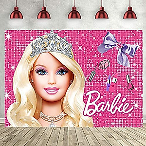 Withu Shining Diamonds Pink Backdrops Theme Photography Girl Lady Birthday Party Banner Cake Table Decoration Photo Studio Background Shooting Props