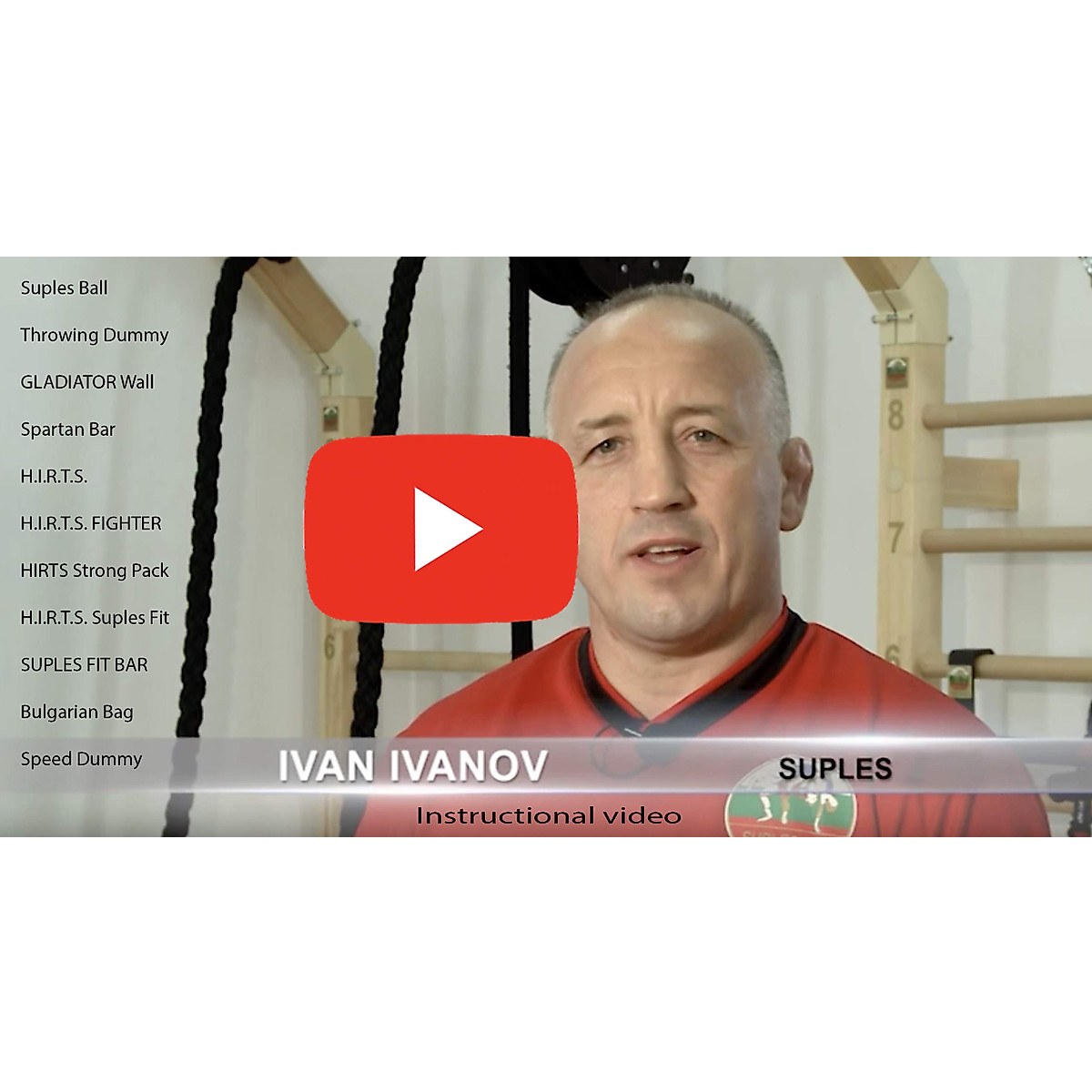 Suples Bulgarian Bag Original - Genuine Leather Size S (17lbs), Made, Including The Instructional Video from The Inventor Coach Ivan Ivanov (Wrestling, Fitness)