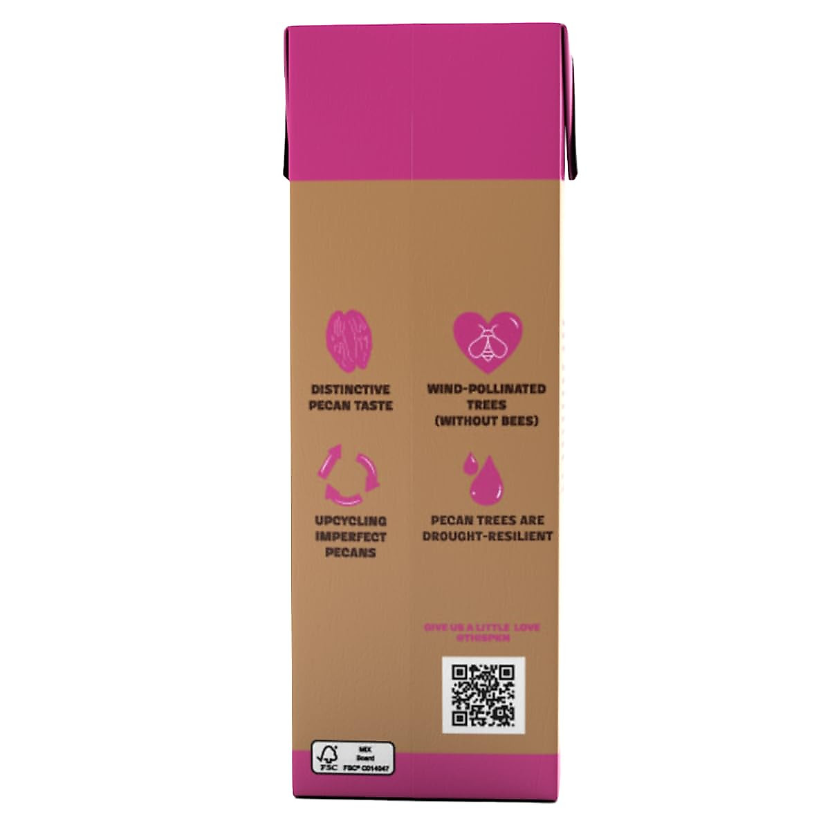 THIS PKN Pecan Nut Milk Chocolate Non Dairy Milk Alternative, Made from Real Texas Pecans, Plant Based Chocolate Milk, Made Without Added Sugars and No GMOs or Lactose (32oz, Pack of 6)