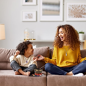 Tibetan Singing Bowl Set -Rose Quartz Pendant - 7 Chakra Crystal stones with Cage Necklace- For Meditation, Mindfulness, Yoga and Spiritual Healing and Energy Cleansing (3.5", Red)