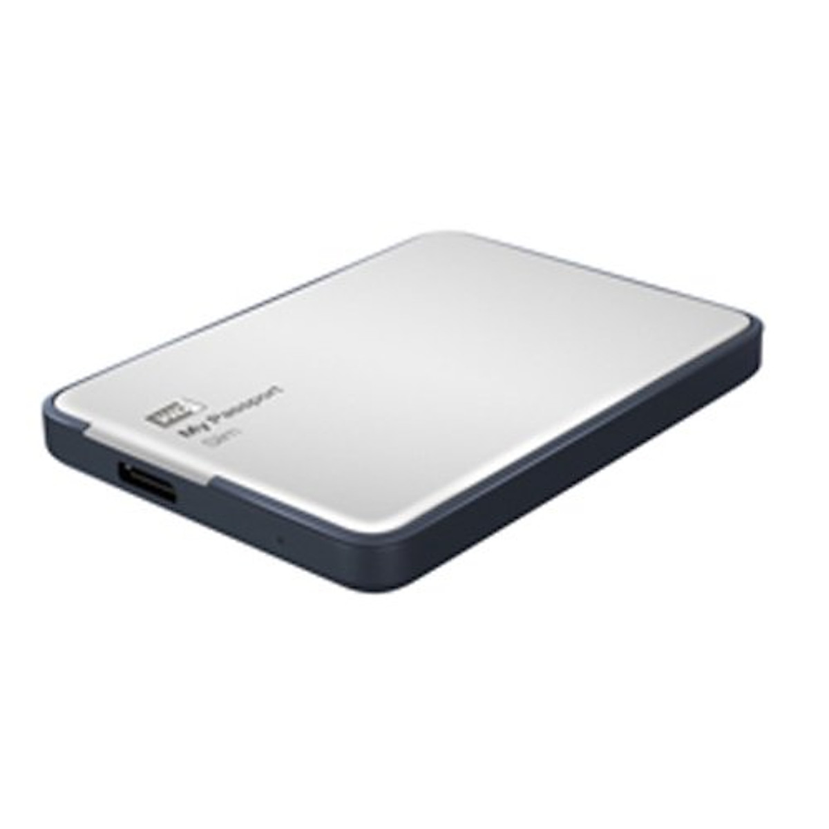 WD My Passport Slim 2TB Portable Metal External Hard Drive USB 3.0 with Auto Backup