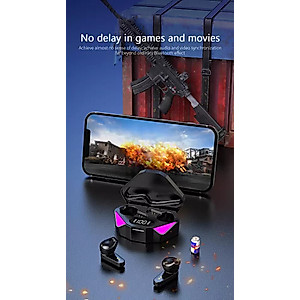 Wireless Bluetooth Gaming Earbuds, Magnetic Case, Phone Compatible