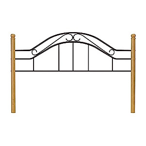 Hillsdale Furniture Winsloh Headboard, King, Black