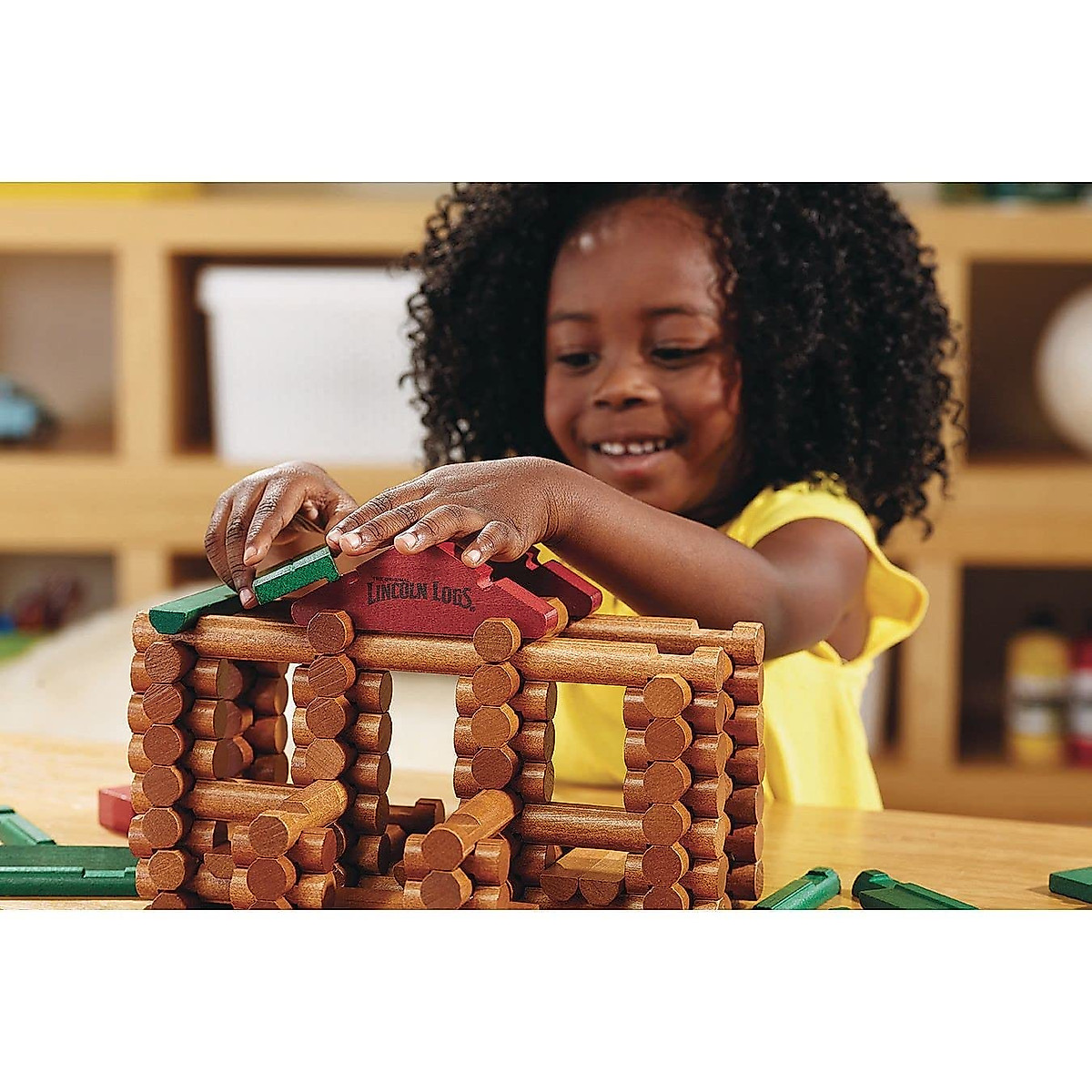 Knex 00842 Lincoln Logs Classic Meetinghouse Building Set