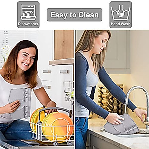 Arrozon 2 in 1 Silicone Utensil Spoon Rest Kitchen Counter with Drip Pad, 4 Slots Larege Spoon Spatula Holder for Stove Top, BPA-Free Heat-Resistant Non Slip Kitchen Utensils Mat(grey)