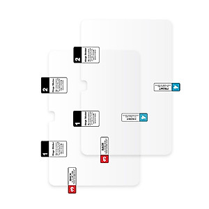 All-New, NuPro Clear Screen Protector (2 Pack), for Fire HD 8 tablet & Fire HD 8 Plus tablet (2022 Release)