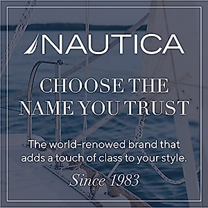 Nautica 2-Pack 3-Section Auto Open Umbrella - Sturdy Rainy Day Protection with Ergonomic Handle, 42” of Coverage (Aqua + Navy Lettering)