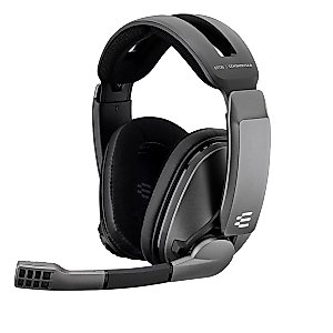 EPOS GSP 370 Wireless Gaming Headset, Black (Renewed)