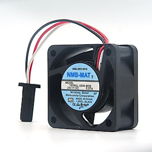 A90L-0001-0510 1608KL-05W-B39 24v 0.07/0.08a 40mm 4020 FANUC Cooling Fan (0.07A Black Plug)