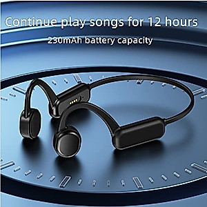 Wissonly Bone Conduction Headphones,32G Memory,IPX8 Waterproof Open Ear Bone Conducting Earphones,Wireless Bluetooth Sport Headset for Running Workout Swimming, Hi Runner Model