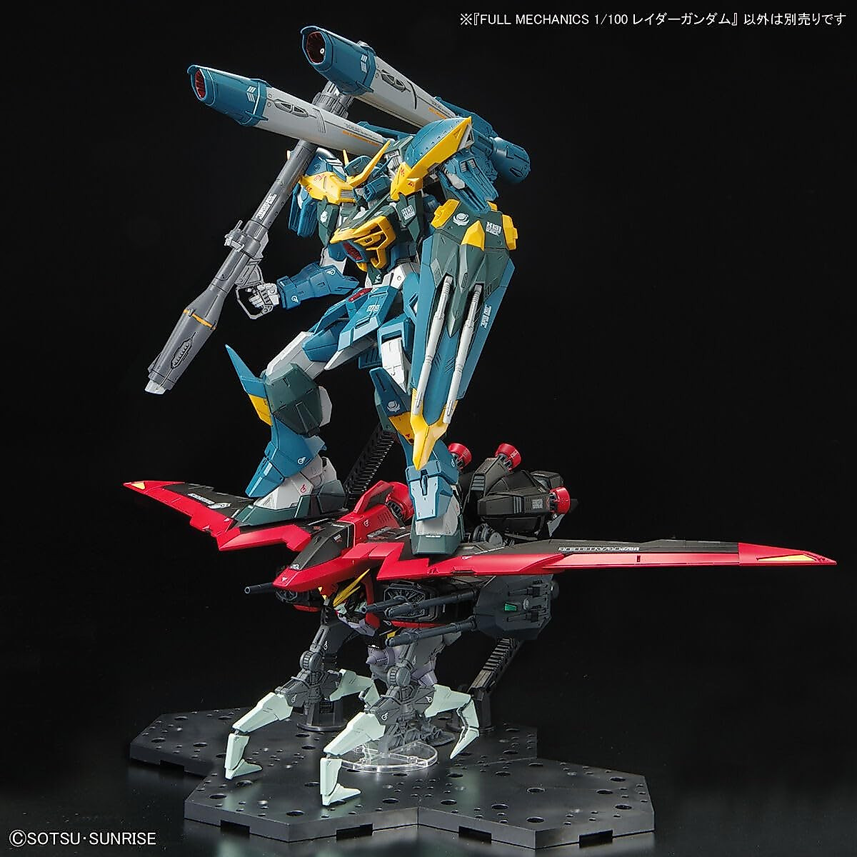 Bandai Hobby - Mobile Suit Gundam Seed - #02 Raider Gundam, Spirits Hobby Full Mechanics 1/100 Model Kit