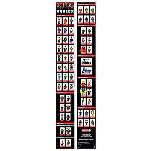 Roblox Action Collection: from The Vault 20 Figure Pack [Includes 20 Exclusive Virtual Items] for 6 years and up, includes One Collector's Set