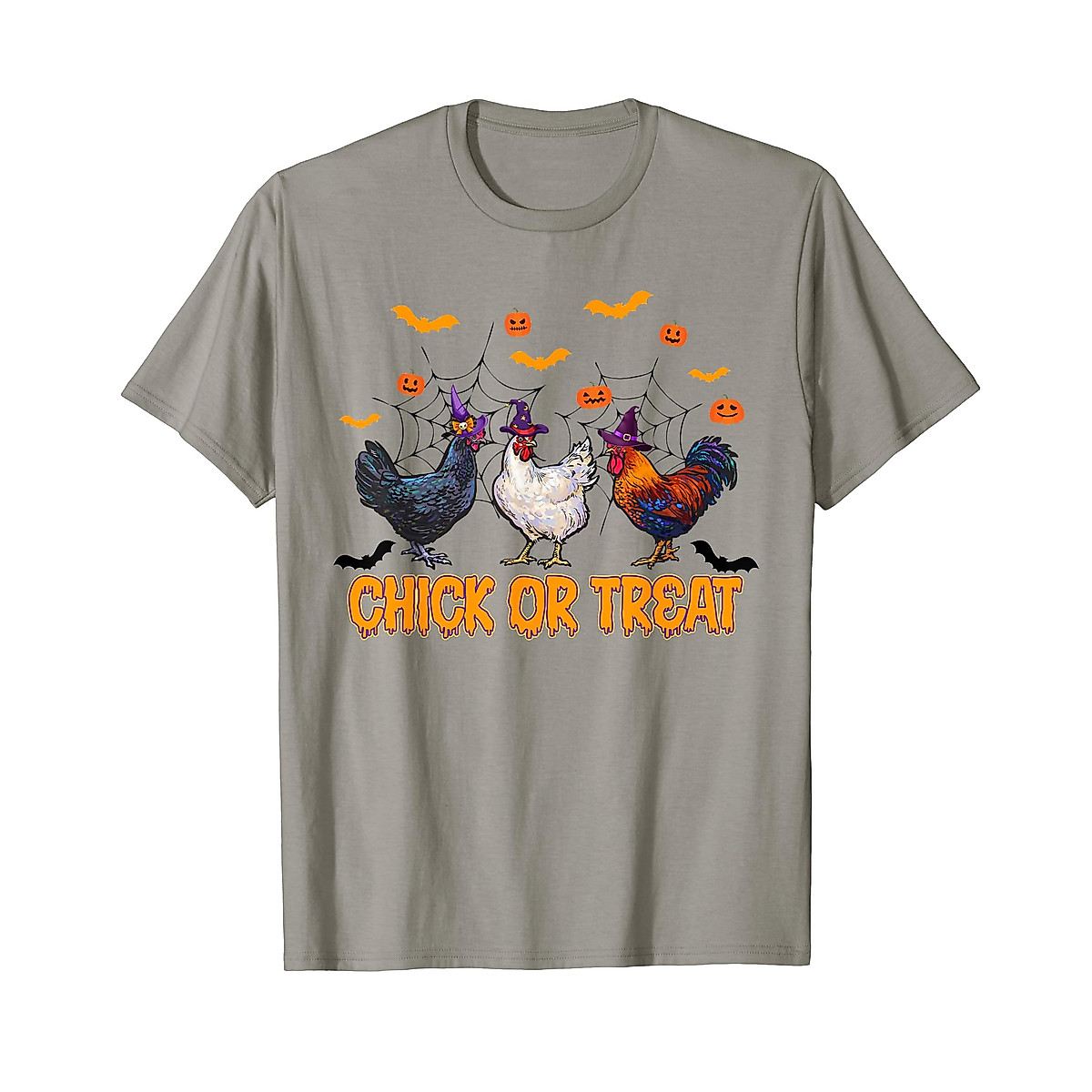Cute Chicken Halloween Chick Or Treat T-Shirt