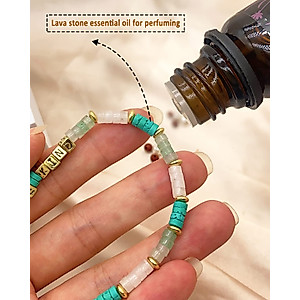 Bracelet Motivational Inspirational Beaded Mother Daughter Best Friend Granddaughter Crystal Jewelry Gifts for Women (W-Be kind bracelet)