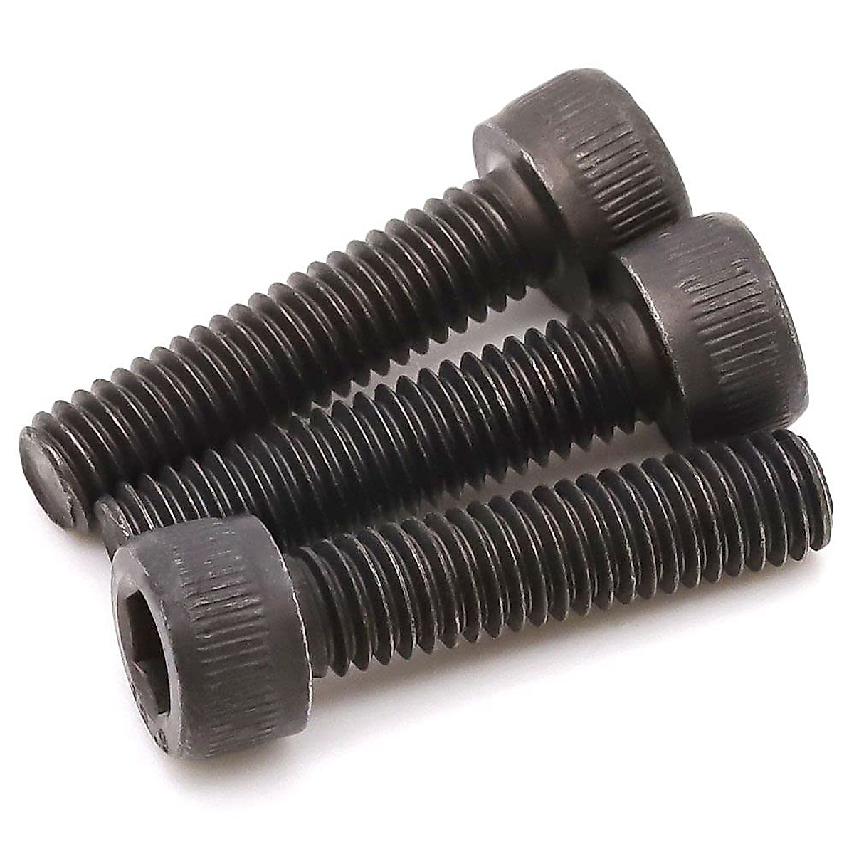 M10-1.5 x 30mm (10 Pack) Alloy Steel Socket Head Cap Screws Grade 12.9 Black Oxide Finish Full Thread