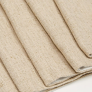 Cordless Roman Shades Window Blinds Thermal Room Darkening Fabric Roman Shades for Living Room, Beige