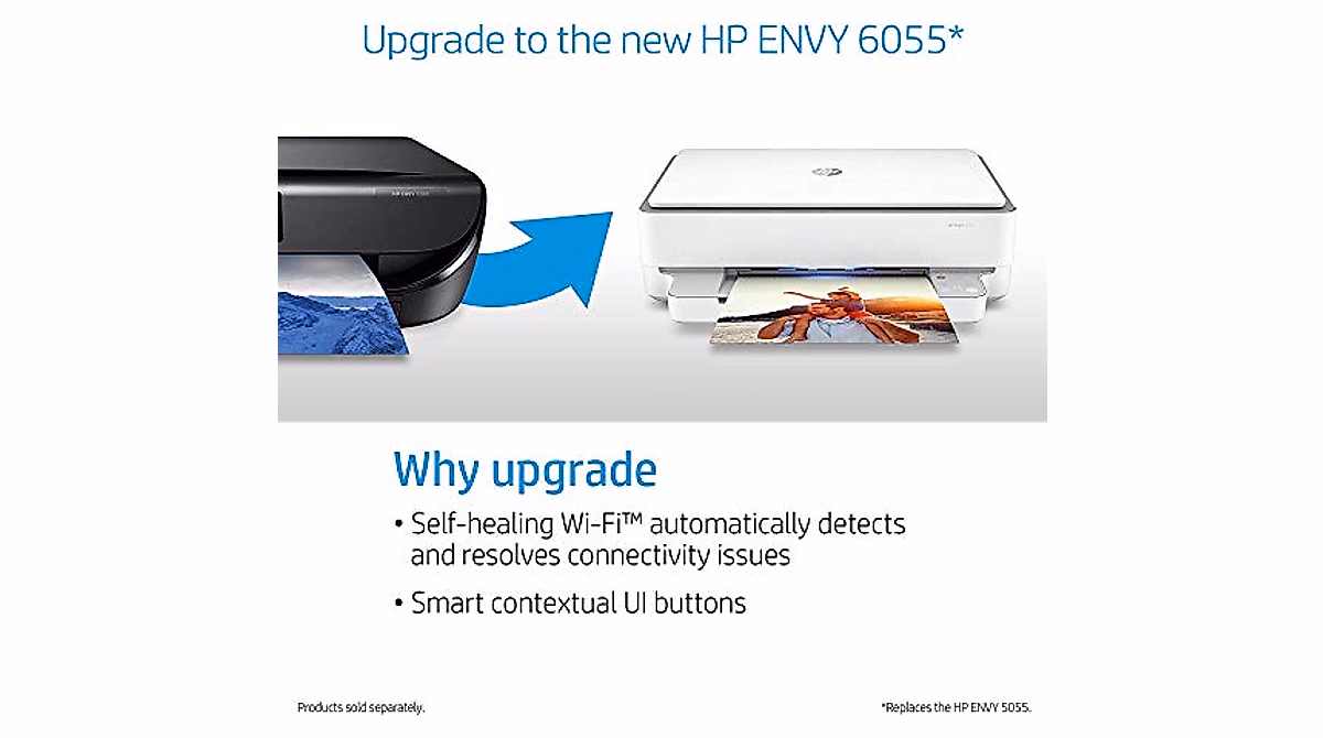 HP ENVY 5055 All-in-One Printer - Wireless & Alexa Compatible