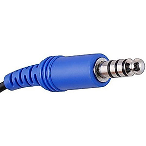 Rugged Carbon Fiber Over The Head Ultimate Headset for Off Road Air Boats Intercoms - Features Gel Ear Seals Cloth Ear Covers and Noise Cancelling Microphone