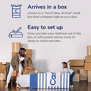 Casper Original Foam King Mattress, 2019 Model