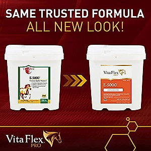 Vita Flex Pro E-5000 Premium Quality Horse Vitamin E, 4 lbs., 128-Day Supply