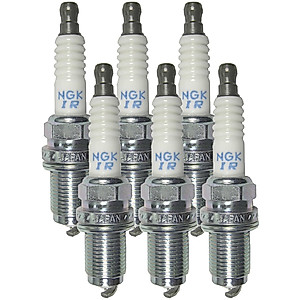 NGK (4589) IFR6T-11 Laser Iridium Spark Plug (6 Pack)