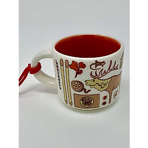 Starbucks UTAH Been There Collection Ceramic Espresso Mug Demitasse Ornament 2 oz
