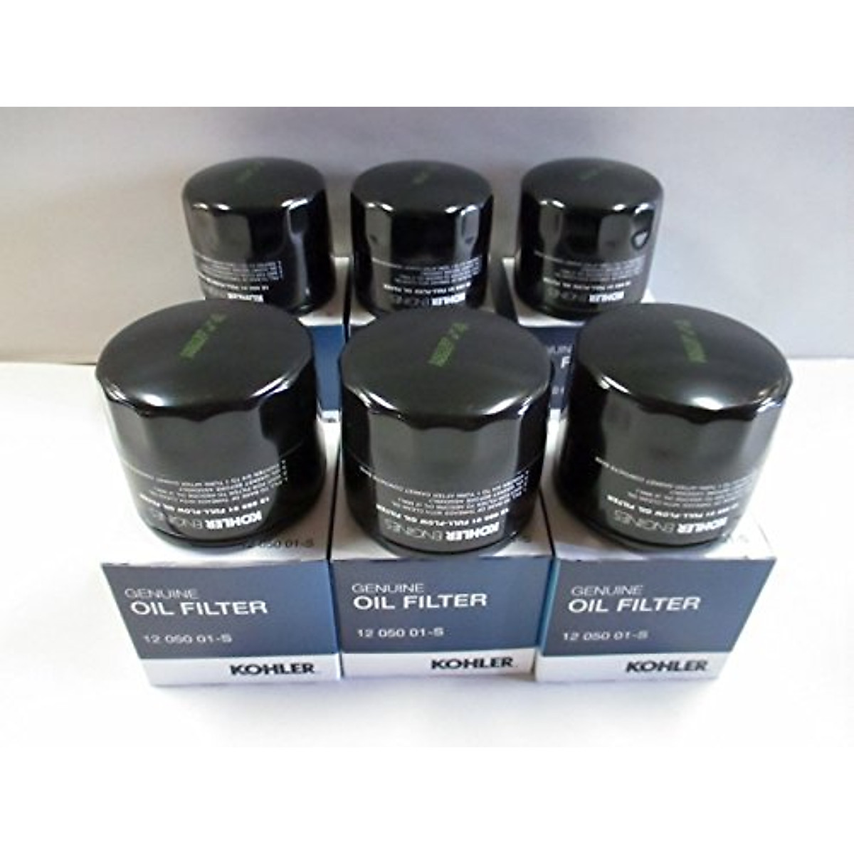KOHLER 12 050 01-S Engine Oil Filter For CH18 - CH25 And CV18 - CV25- 6 pack