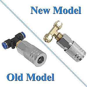 Beduan Air Blow Gun Kit with 16ft Long Pneumatic Pu Hose, Heavy Duty Air Duster Gun for Air Compressor