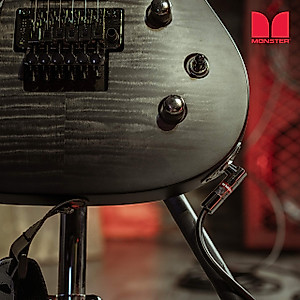 Monster Prolink Monster Classic Instrument Cable - 12 ft - Right Angle to Straight