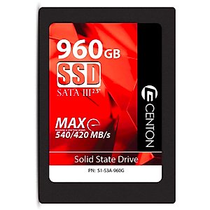 Centon MP Essential 960 GB SSD SATA III 2.5 Solid State Drive (S1-S3A-960G)