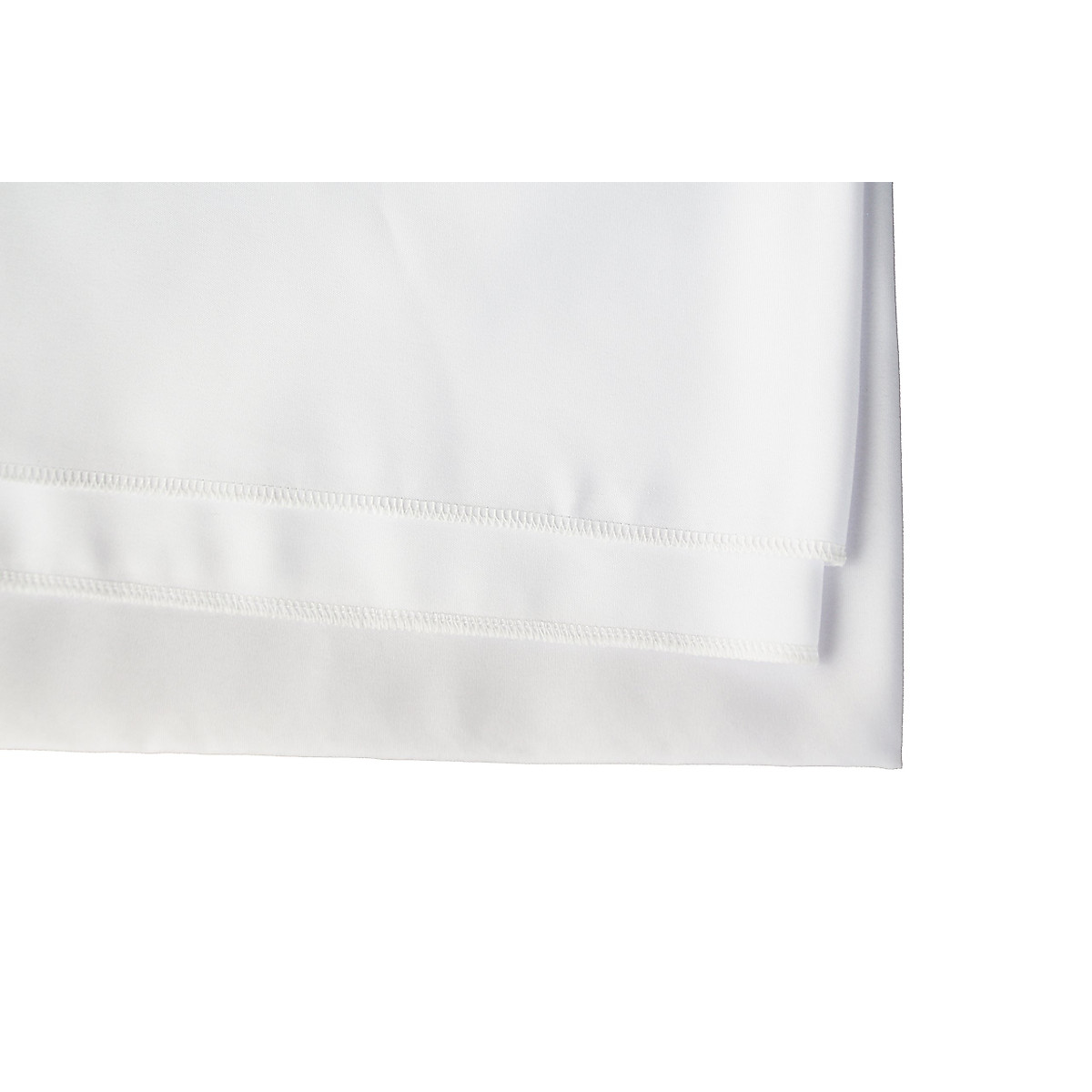 GEFEII Kitchen White Tablecloth 90 inch Round Tablecloths Solid Polyester Table Cloth for Wedding Party Restaurant Banquet Dining Buffet Table Picnic Decorations (Round-90 inch, White)