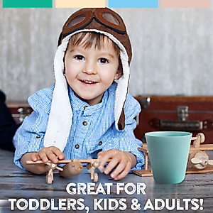 Shopper Goods Bamboo Cups Kids Toddler Multi-Color (4 Pack / 10 Oz)