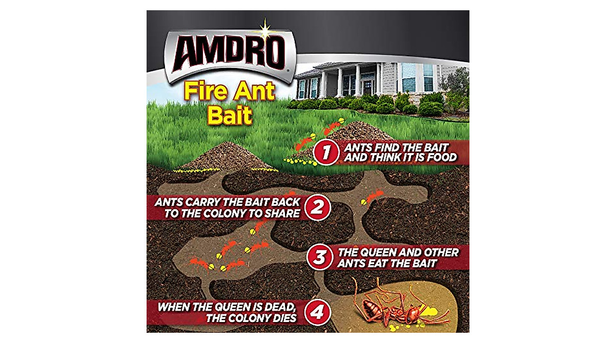 Amdro Fire Ant Bait - Fast-Acting Solution for Colony Elimination
