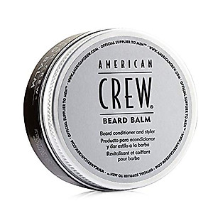 American Crew Beard Balm, Conditioner & Styler, Sweet Almond Oil, Shea Butter, 2.3 Fl Oz