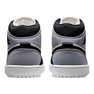 Jordan 1 Mid Women Sail/Black-LT Steel Grey DV0427-100 7.5