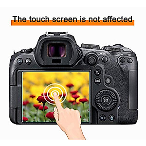 WH1916 D850 Screen Protector for Nikon D850 D810 D780 D750 D500 D7200 D7100 DSLR Camera (3 Pack), Tempered Glass 0.33mm thickness 9H Hardness