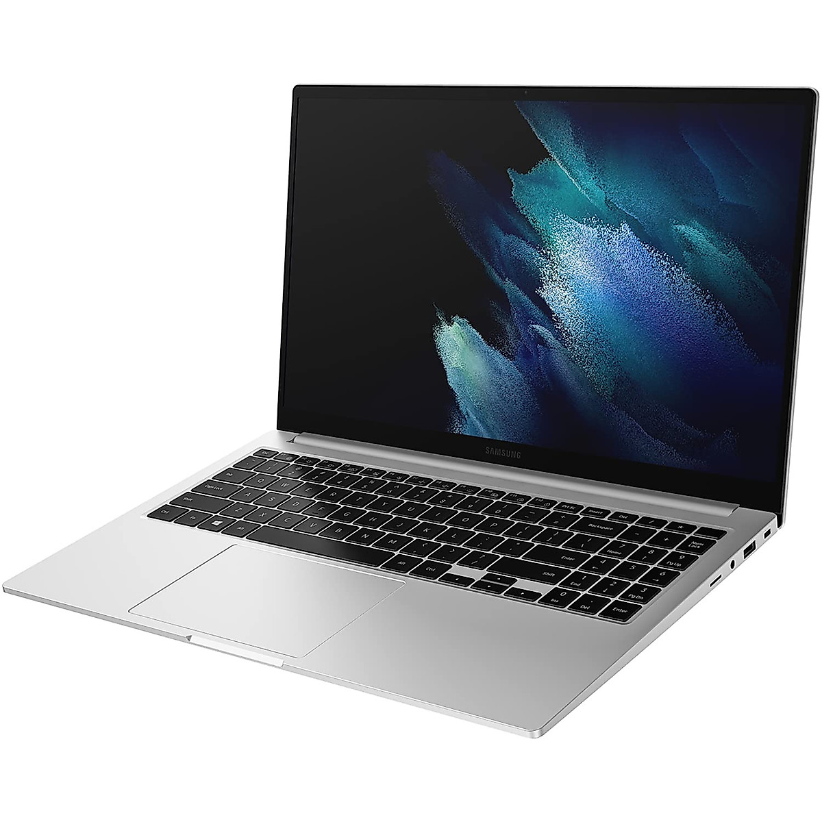 SAMSUNG 2022 Galaxy Book 15.6" FHD Business Laptop, Intel Quad-Core i5-1135G7 (Beat i7-1065G7), 8GB LPDDR4X RAM, 256GB PCIe SSD, WiFi 6, BT 5.1, Fingerprint Reader, Mystic Silver, Windows 10 Pro
