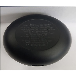 LG TONE Free True Wireless Bluetooth Earbuds T90 - Adaptive Active Noise Cancelling Earbuds with Dolby Atmos, Black, Small