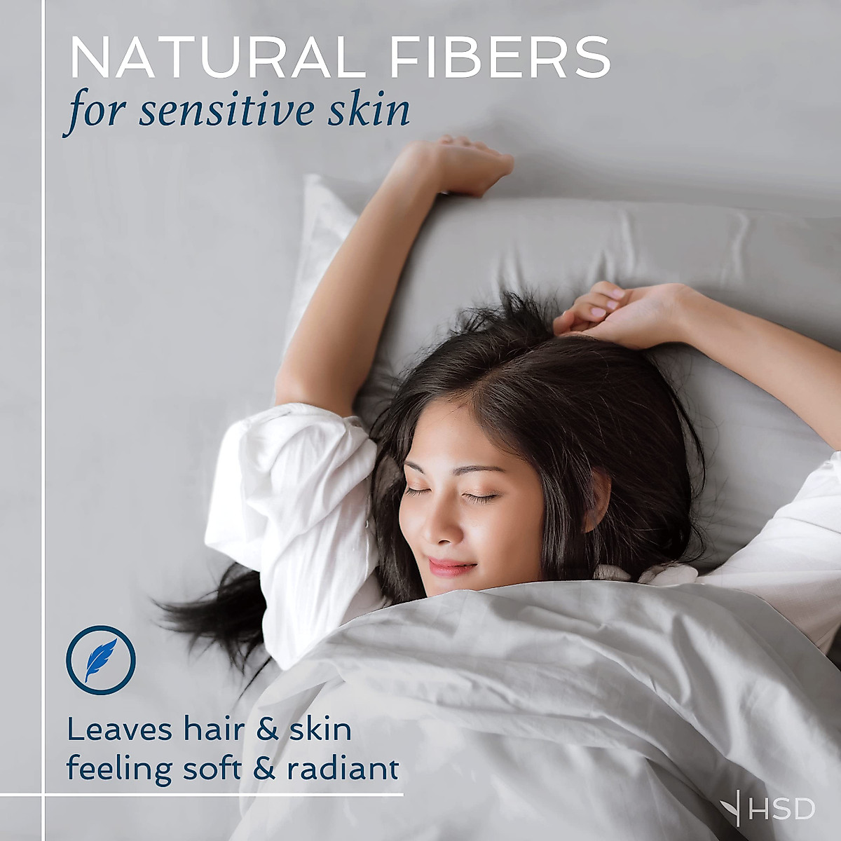 Hotel Sheets Direct Queen Size Pillowcases 2 Pack, 20x30 Inch, Cooling, Breathable Pillow Cases, 100% Viscose Derived from Bamboo Pillow Covers, Silky Soft for Hair & Skin, Elegant Bedroom Look, White