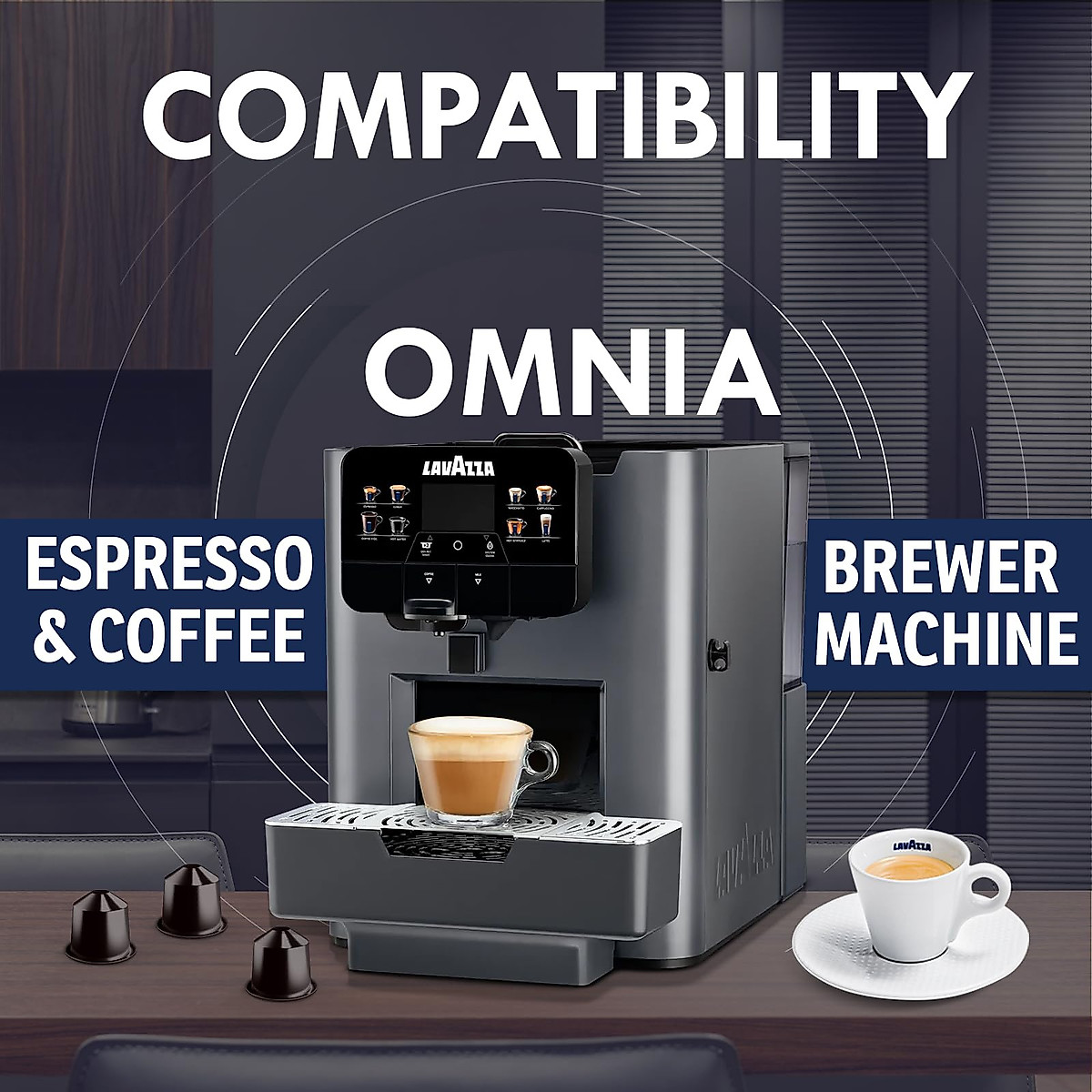 Lavazza Blue Capsules Coffee Pods, Best Value Pack 2 x 50 each, 100 ct, Top Class, Gold Selection for Lavazza LB Machines (all types)