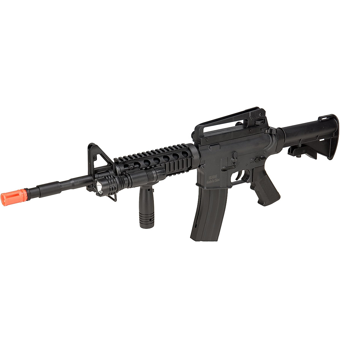 9902 M4 Airsoft Rifle and 1911 Combo Kit (Color: Black)