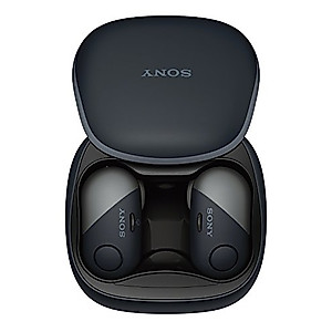Sony SP700N Wireless Noise Canceling Sports in-Ear Headphones Black WF-SP700N/B (Renewed)