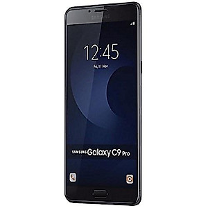Samsung Galaxy C9 Pro C9000 64GB Black, Dual Sim, 6", GSM Unlocked International Model, No Warranty