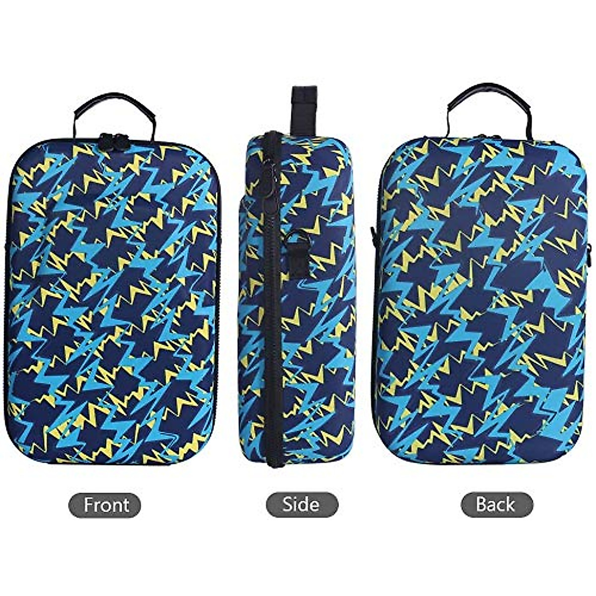 Akaigu Hard Travel Case Storage Case for Oculus Quest 2 All-in-one VR Gaming Headset and Controllers Accessories Carrying Bag (Blue)