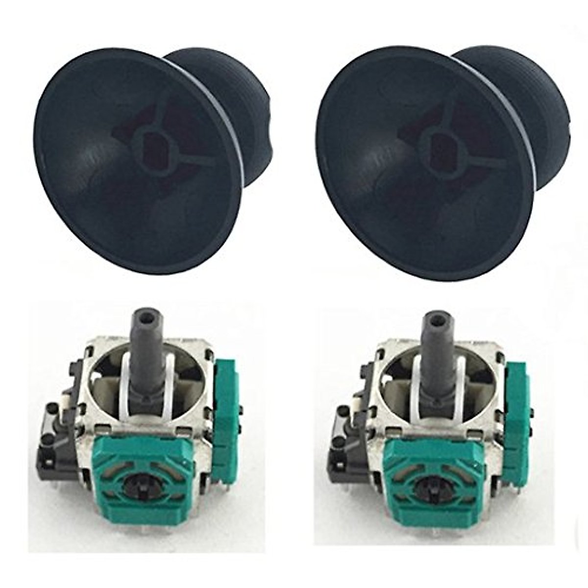 Replacement 3D Analog Joystick Thumb Stick Grip Cap Rocker Cover Sensor for Switch NS NX Pro Controller