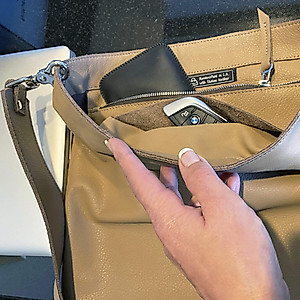 ALICIA DAKTERIS Alodie Italian Leather Crossbody Bags for Women - Handcrafted Genuine Leather Handbags with 55” Adjustable Strap