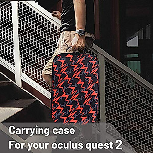 KXL Hard Carrying Cover Protective Pouch Box Case Bag for -Oculus Quest 2 VR Glass