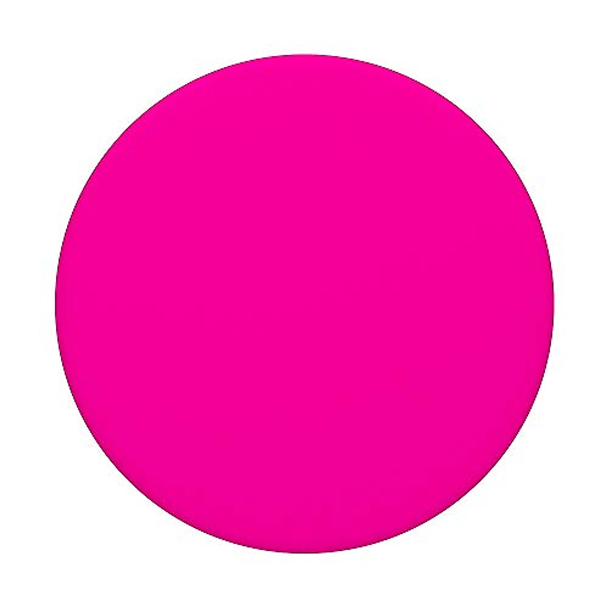 Pink Solid Color Phone Accessory Cute for Women Hot Pink PopSockets PopGrip: Swappable Grip for Phones & Tablets